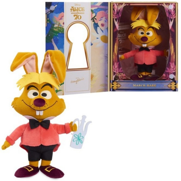 Disney | Toys | Nib Disney March Hare 7th Anniversary Collectible Plush ...